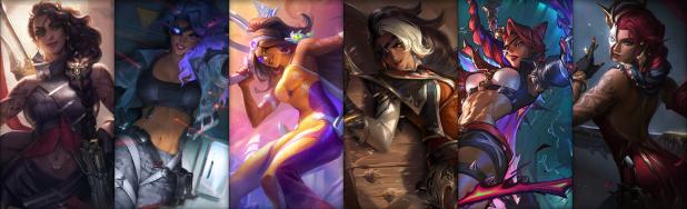 LoL skin 】 Samira / League of Legends Galerie Skiny / skiny videa