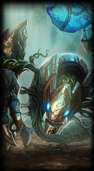 【LoL skin】 Skarner Runas da Terra / Galeria de Skin b