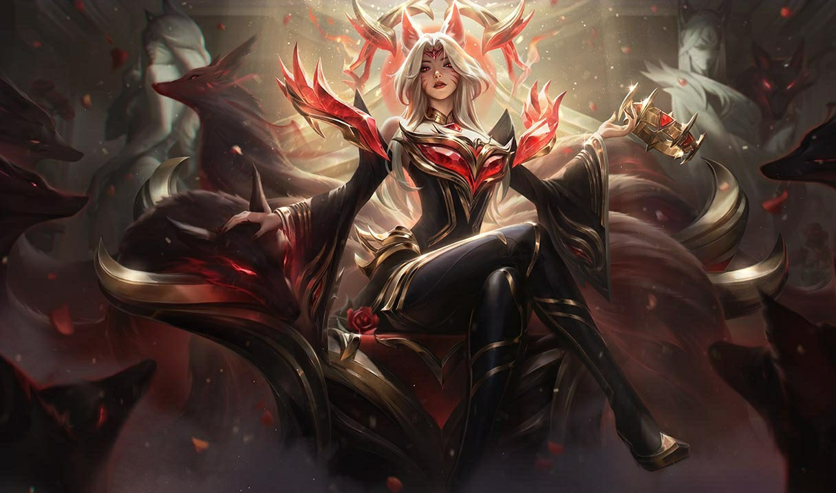 LoL skin Immortalized Legend Ahri / League of Legends Skins & Chromas ...