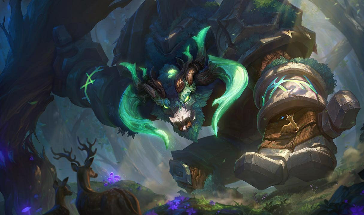 LoL skin Elderwood Alistar / League of Legends Skins & Chromas / video ...