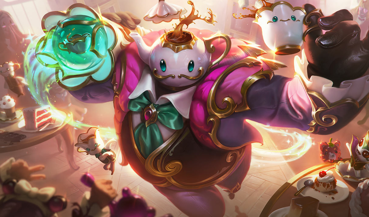 LoL skin 】 Bard Dolce Bistrò / League of Legends Galleria di Aspetti ...