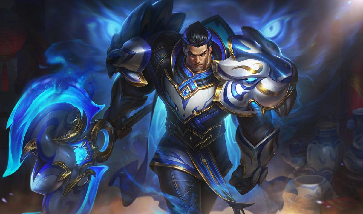 LoL skin 】 Darius de porcelana / League of Legends Galería de Aspecto ...