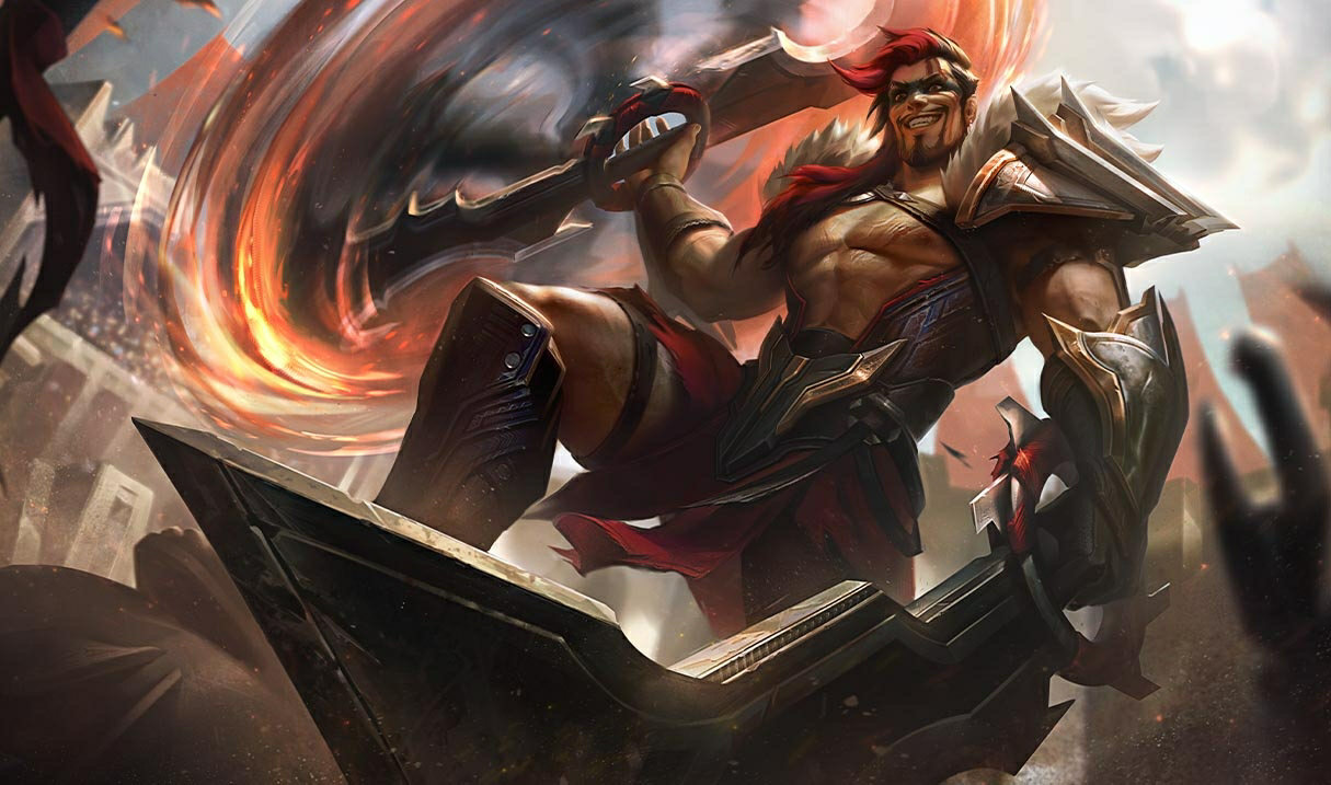 LoL skin 】 Draven Gran Juicio Final / League of Legends Galería de Aspecto / aspecto video Draven MX