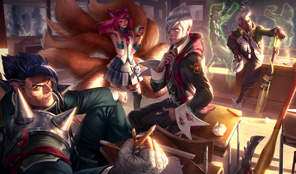LoL skin 】 Ekko Academia / League of Legends Galería de Aspecto ...