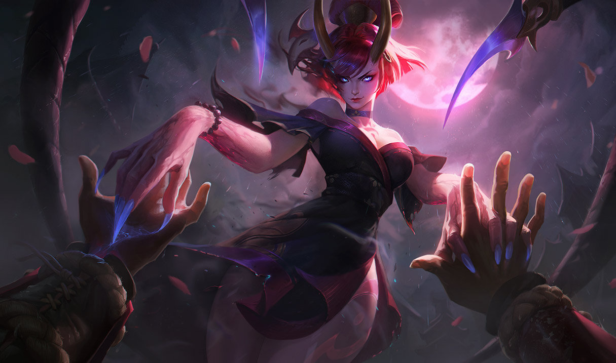 LoL skin 】 Blutmond-Evelynn / League of Legends Skin Galerie / video Evelynn
