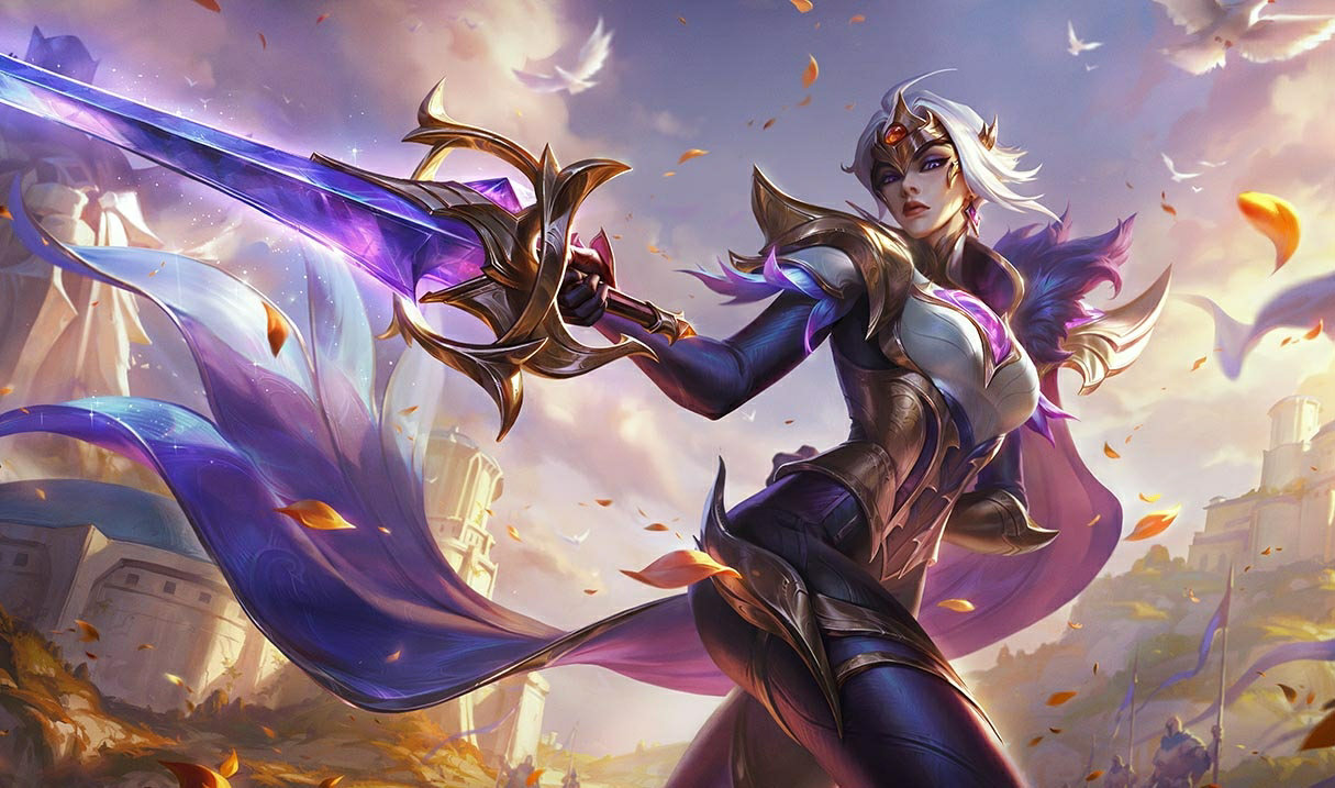 LoL skin Victorious Fiora / League of Legends Skins & Chromas / video Fiora