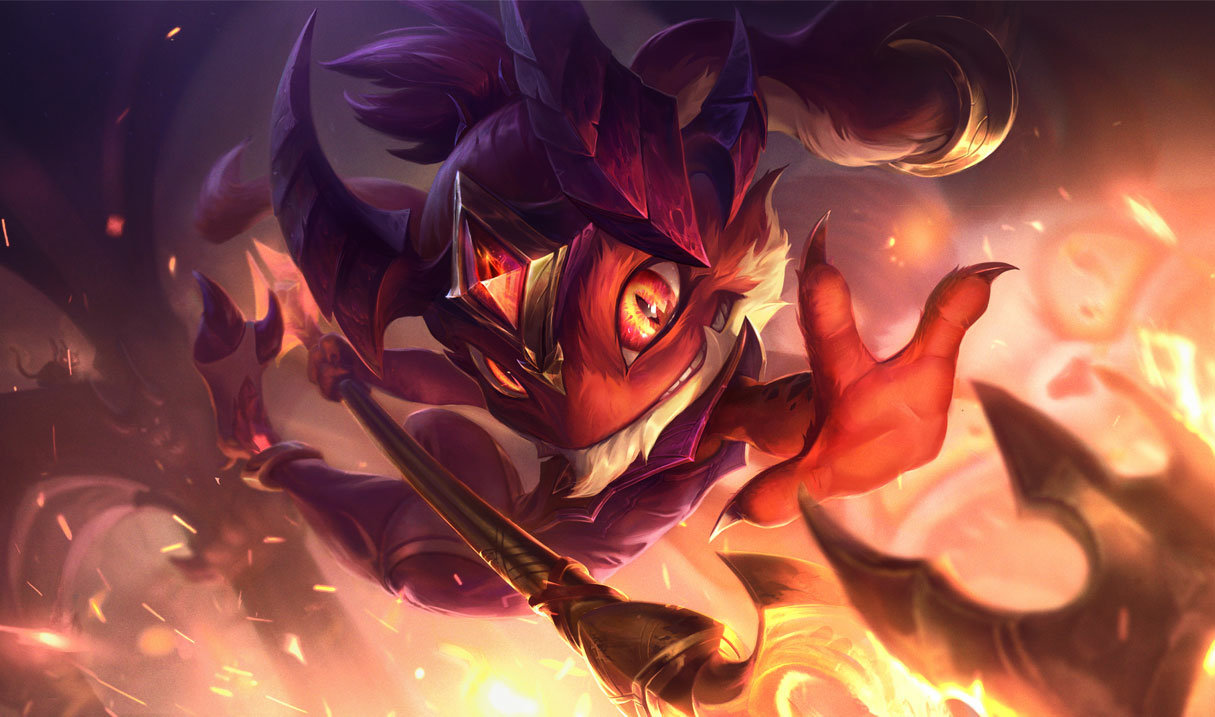 LoL skin 】 Fizz Pequeño Demonio / League of Legends Galería de Aspecto ...