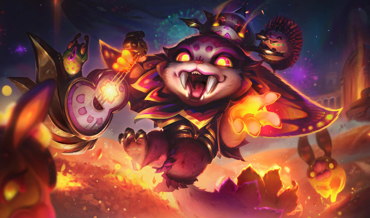 LoL skin 】 Gnar La Ilusión / League of Legends Galeria de Skin / vídeo Gnar