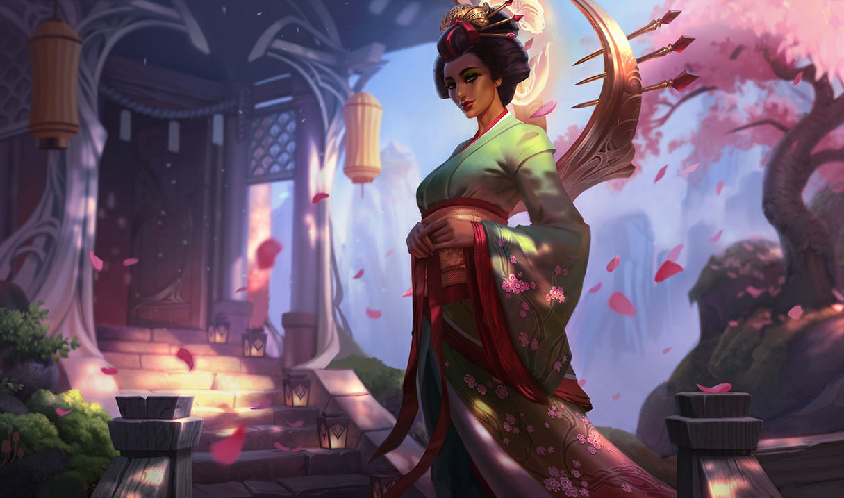 LoL skin 】 Sakura-Karma / League of Legends Skin Galerie / video Karma