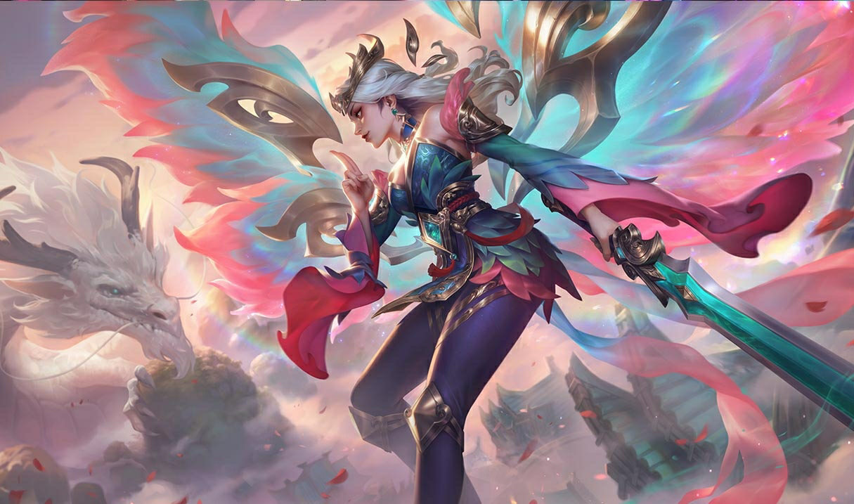 LoL skin 】 Kayle Viaje Inmortal / League of Legends Galería de Aspecto ...