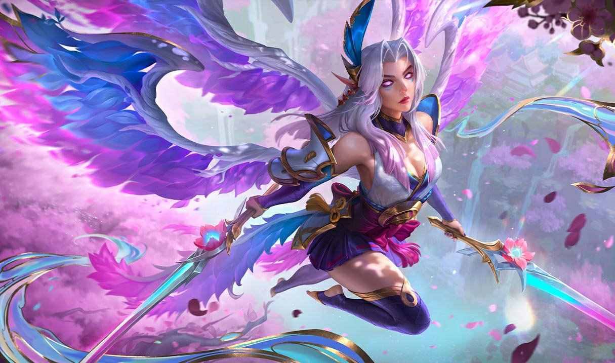 LoL skin 】 Kayle Duchowego Rozkwitu / League of Legends Galeria Skórki / skórki wideo filmy Kayle