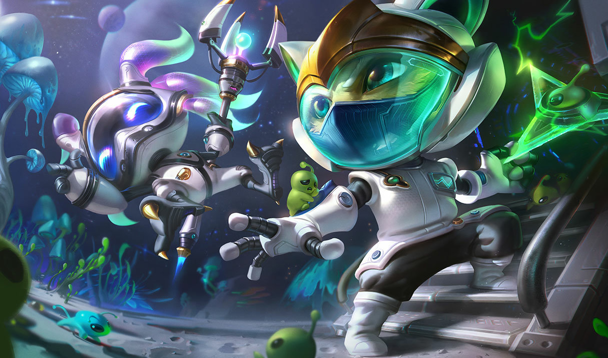 LoL skin 】 Astronauten-Kennen / League of Legends Skin Galerie / video ...