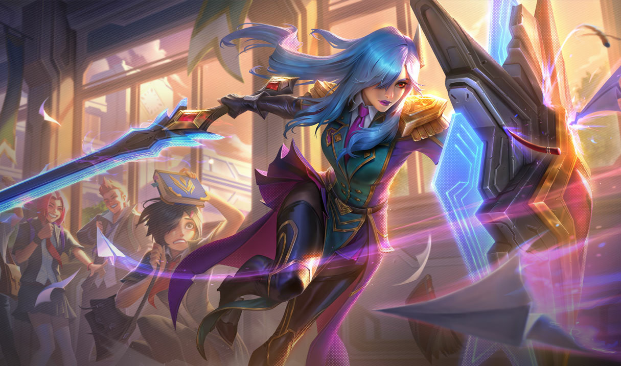 LoL skin 】 Leona academia de combate / League of Legends Galería de ...