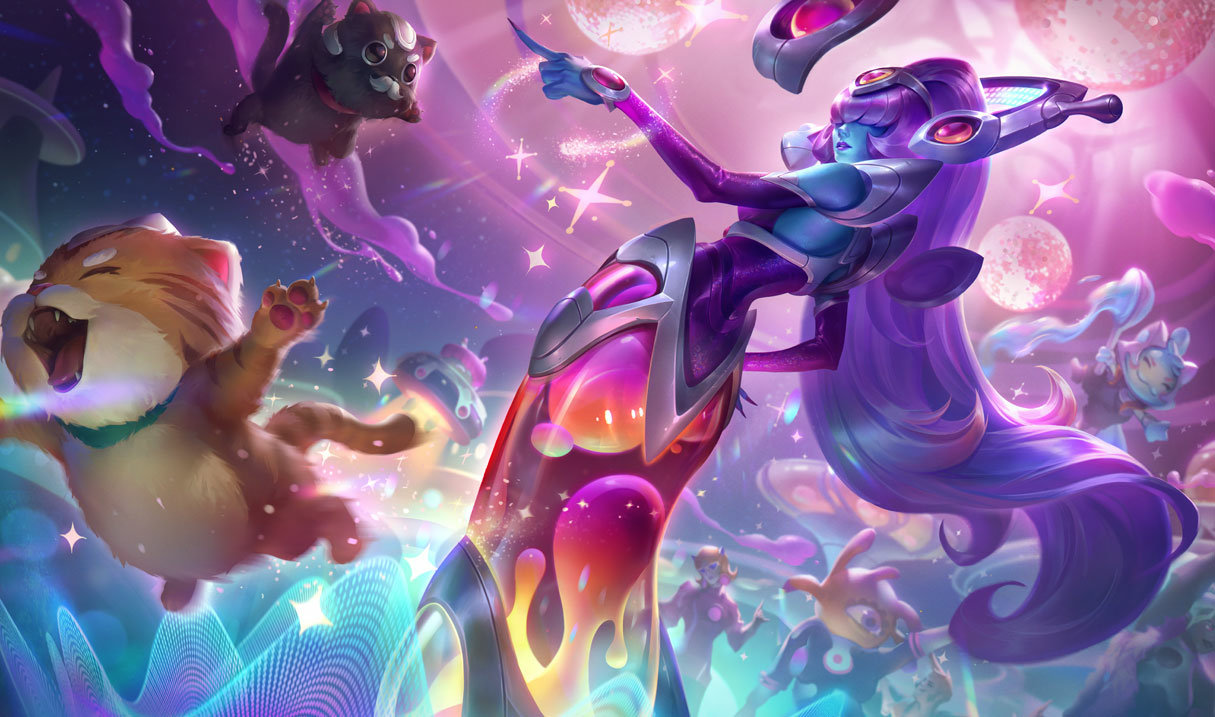 LoL skin 】 Lissandra astro-groove / League of Legends Galerie de Skin ...