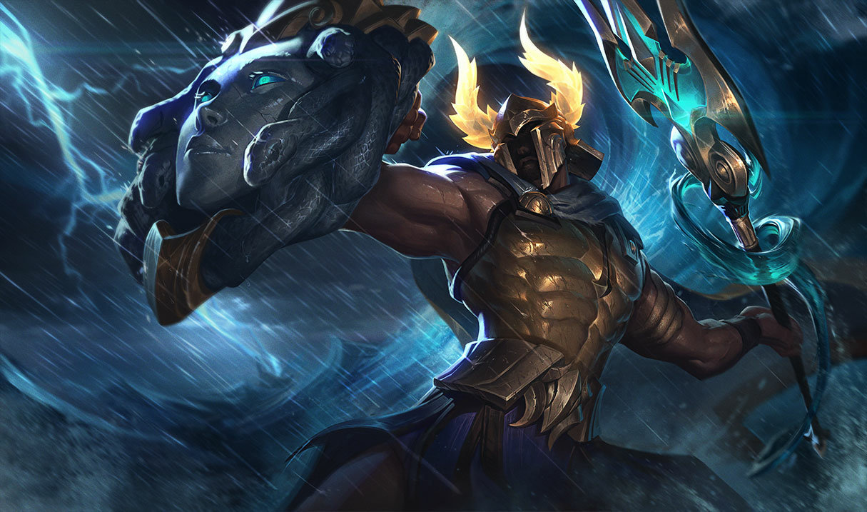 LoL skin 】 Pantheon Perseo / League of Legends Galleria di Aspetti ...