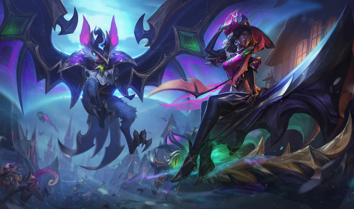 LoL skin 】 Senna Embrujada / League of Legends Galería de Aspecto ...