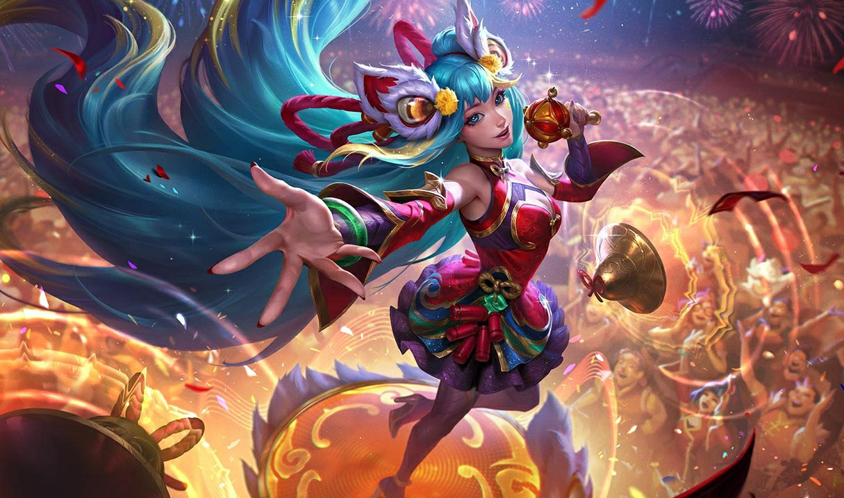 LoL skin 】 Seraphine artificiera / League of Legends Galería de Aspecto ...