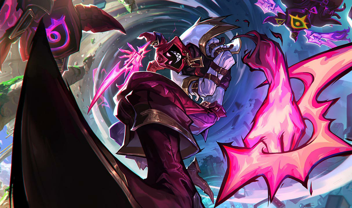 LoL skin 】 Shaco Soul Fighter / League of Legends Galeria de Skin ...