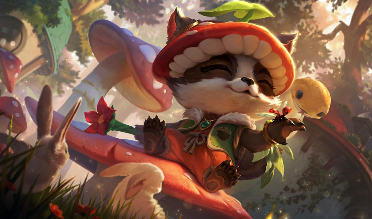 LoL skin 】 Teemo Texugo / League of Legends Galeria de Skin / vídeo Teemo