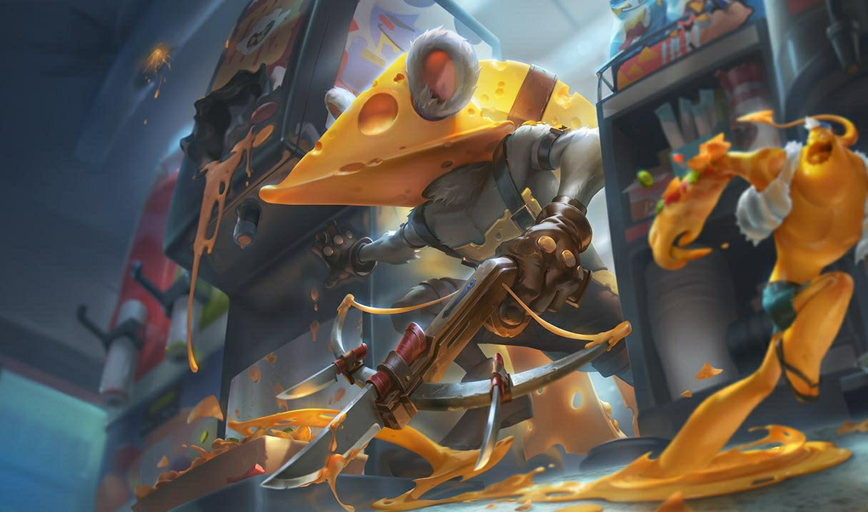 LoL skin 】 Twitch au fromage / League of Legends Galerie de Skin ...