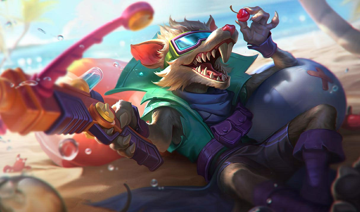 LoL skin 】 Havuz Partisi Twitch / League of Legends Kostümler / kostüm ...