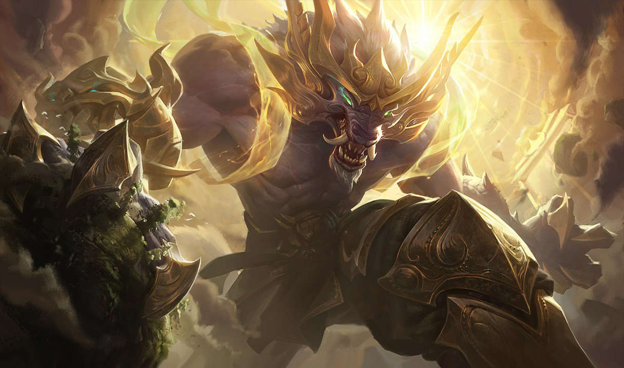 LoL skin 】 Warwick Guardião Lunar / League of Legends Galeria de Skin ...