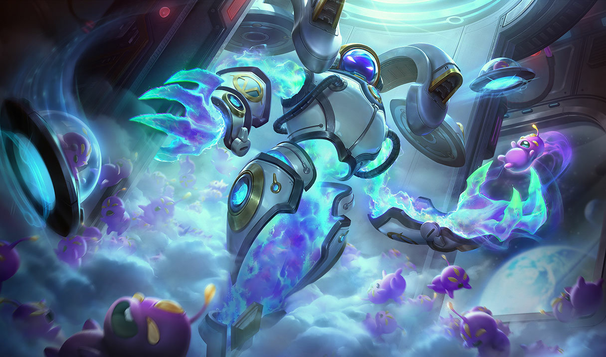 LoL skin Astronaut Xerath / League of Legends Skins & Chromas / video ...
