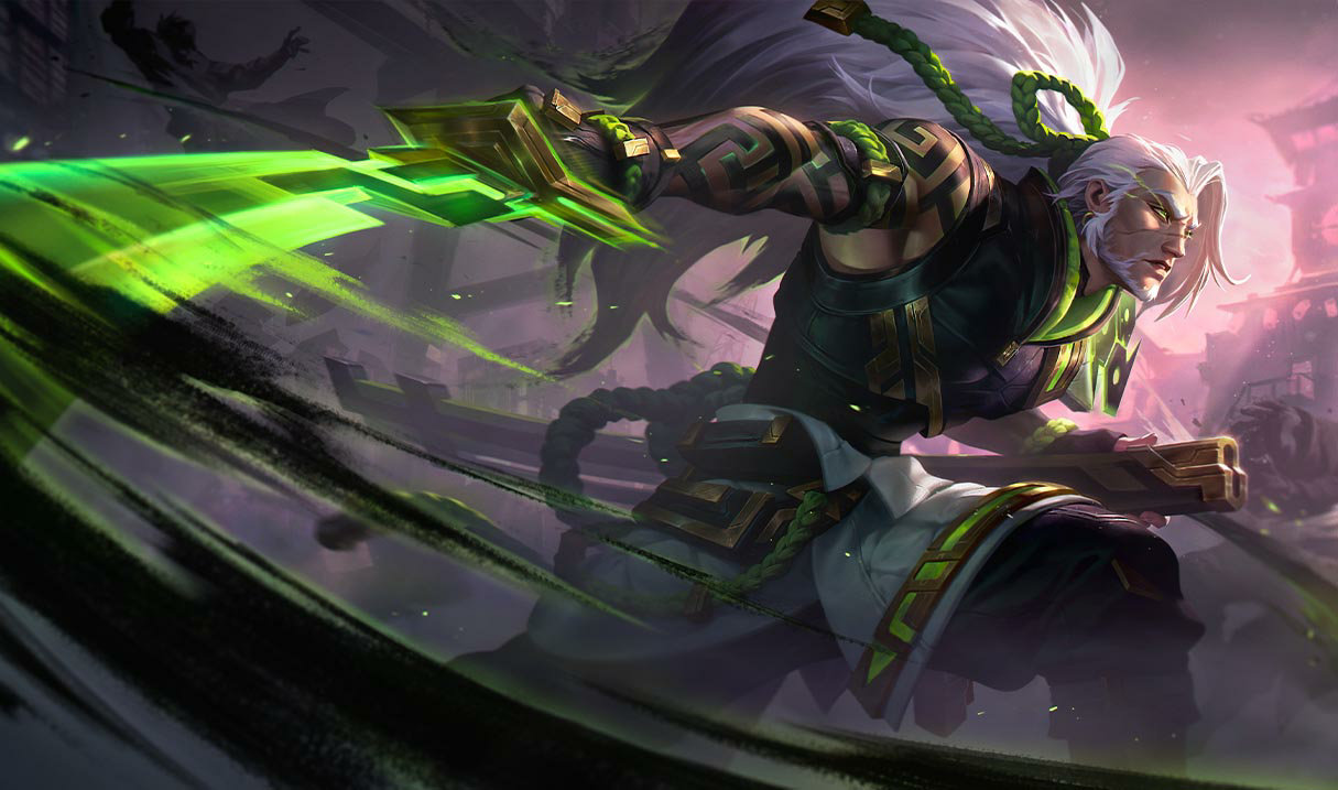Lol Skin 】 Yasuo Sombra De Tinta League Of Legends Galería De Aspecto Aspecto Video Yasuo
