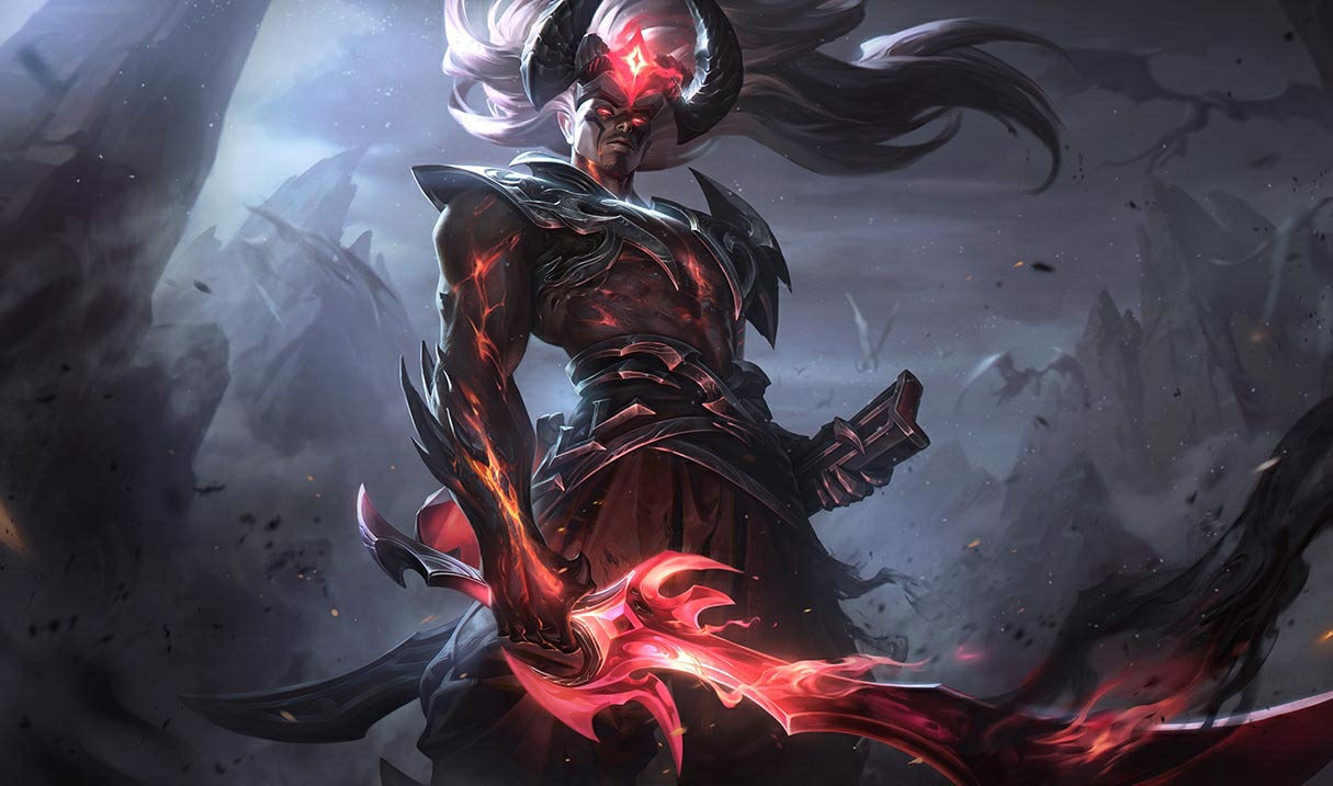 LoL skin 】 Yasuo héraut de la nuit genèse / League of Legends Galerie ...