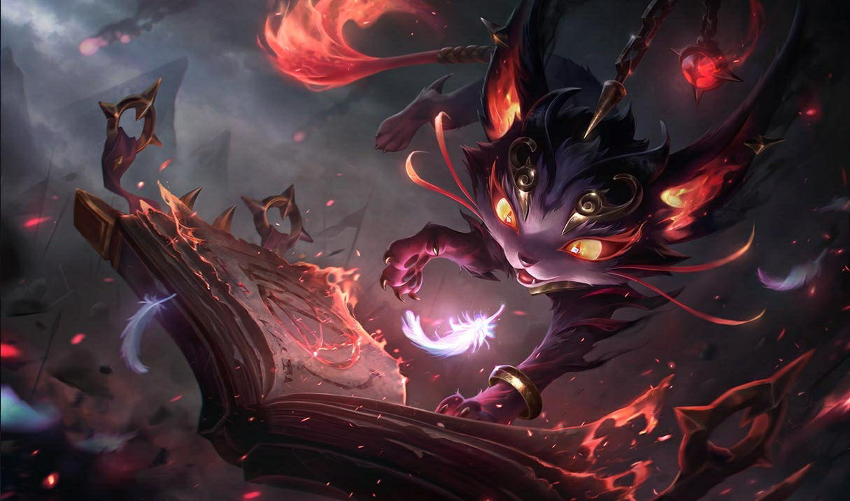 LoL skin 】 Yuumi Portadora del Anochecer / League of Legends Galería de ...