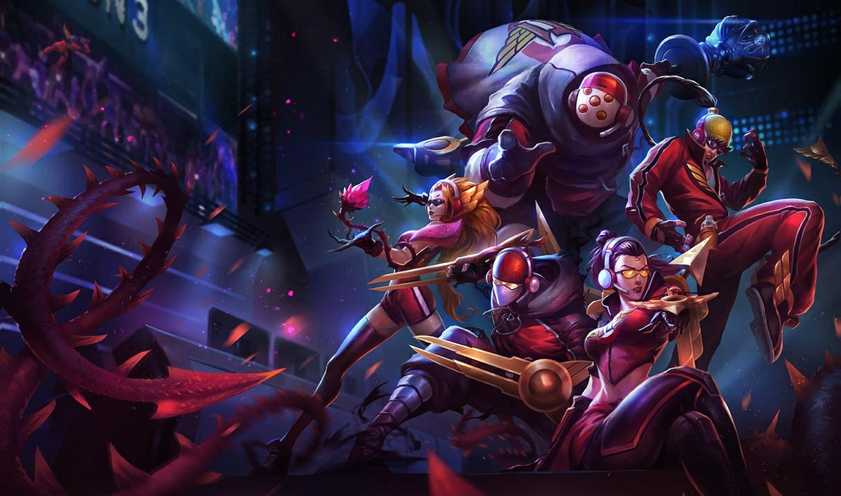 LoL skin 】 Zyra SKT T1 / League of Legends Galería de Aspecto / aspecto ...