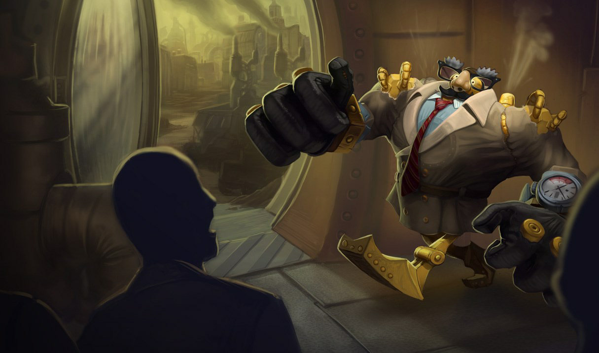 LoL skin 】 Blitzcrank incognito / League of Legends Galerie de Skin ...