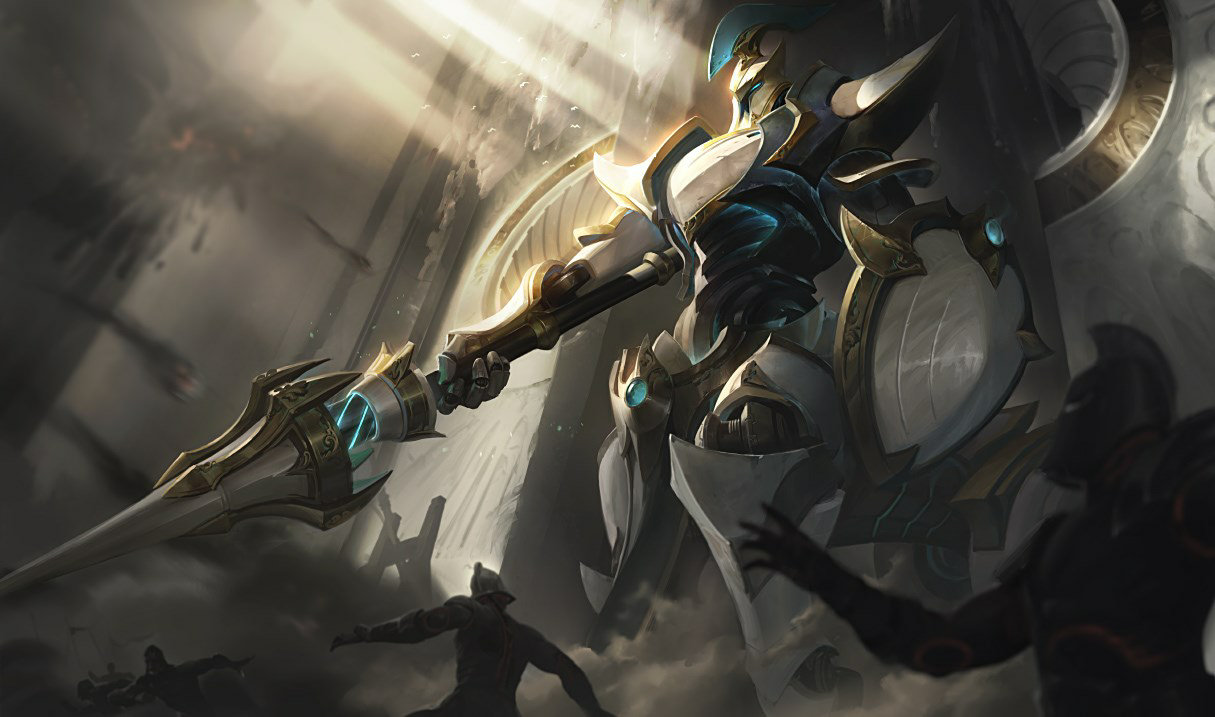 LoL skin 】 Hecarim Lanceiro Zero / League of Legends Galeria de Skin ...